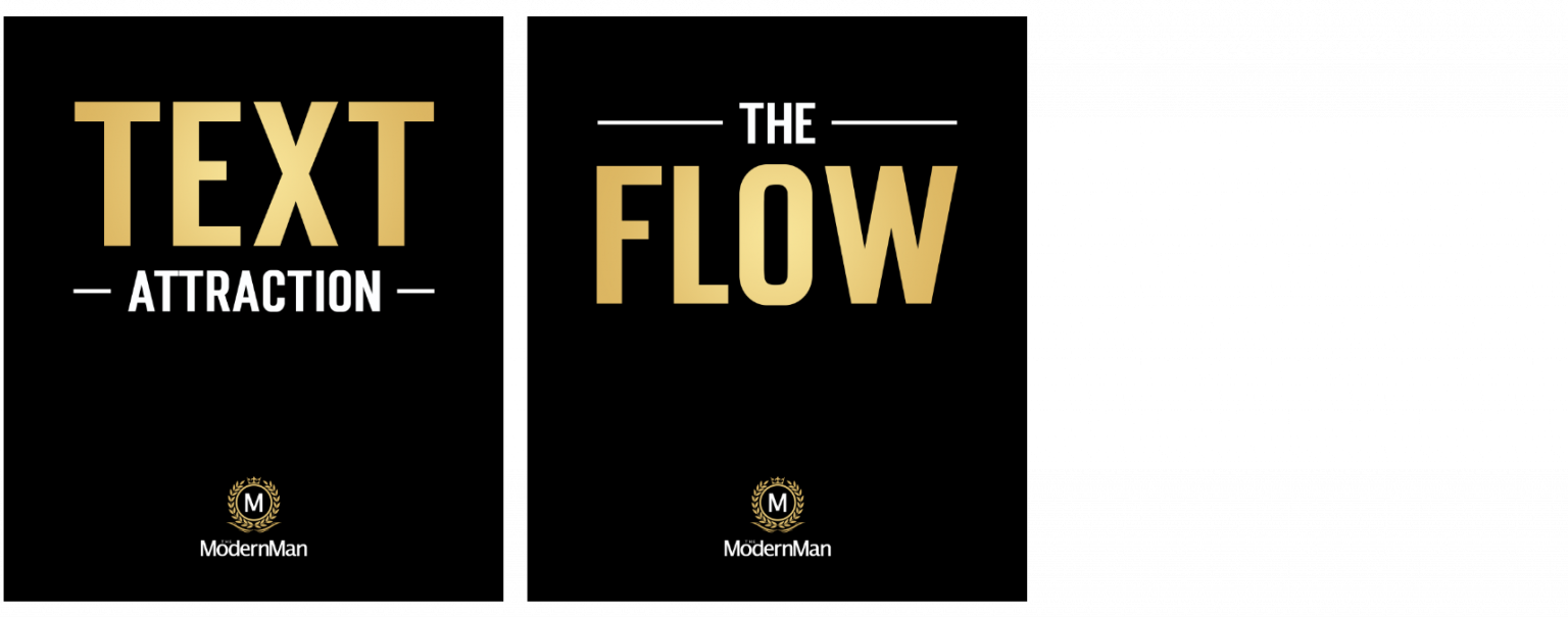 Text Attraction - The Modern Man